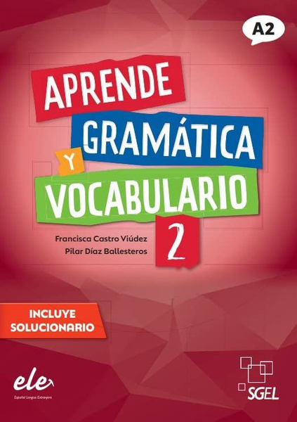 Aprende gramatica y vocabulario Libro 2 (A2) Nueva edicion (2022 ...