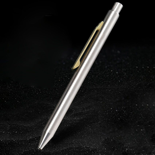 Шариковая ручкаРучка из титанового сплава Push-On Titanium - Polished ...