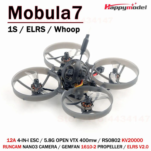 Беспилотник Happymodel Mobula 7 1S Micro FPV BWhoop ELRS RX - купить с ...
