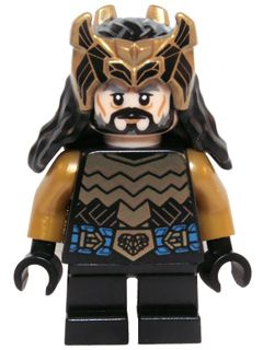 Минифигурка Lego The Hobbit: Thorin Oakenshield - Gold Armor and Crown ...