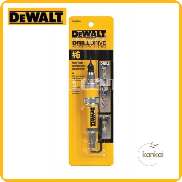 DEWALT # 6 Перевернутый приводной комплект DW2700 2 в 1 Загруженный ...