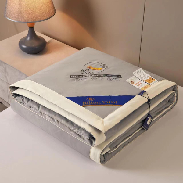 Одеяло Hilton jf035, 200x230, Летнее, с наполнителем Соевое волокно купить c доставкой на OZON ...