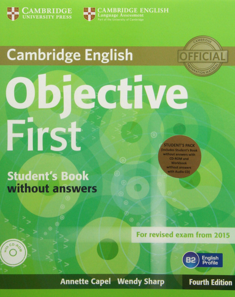 Objective First 4th Edition (for revised exam 2015) Student's Pack ...