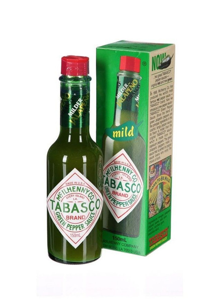 Соус Tabasco Табаско фирменный перечный зелёный Халапеньо 150 мл ст/бут ...