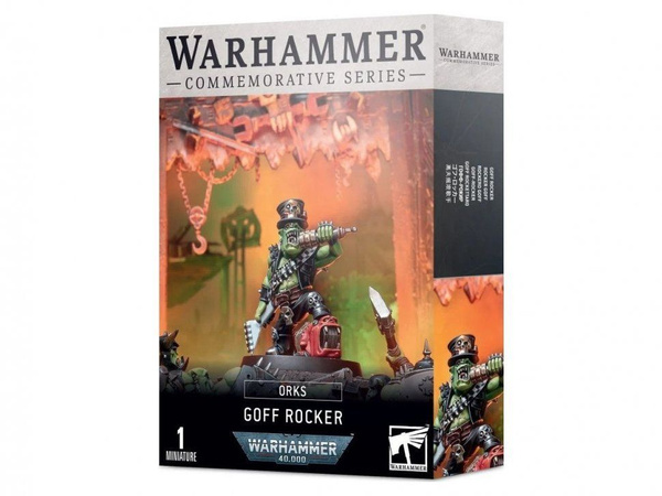 Набор миниатюр WH40K: Orks Goff Rocker купить на OZON по низкой цене ...