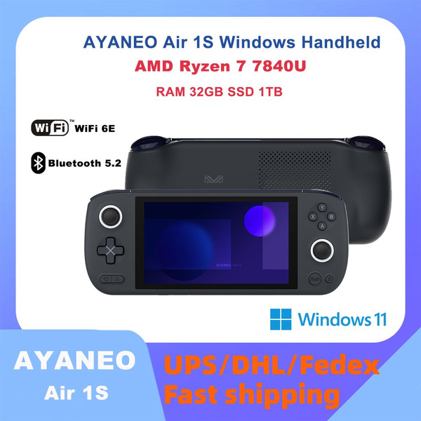 Новая портативная игровая консоль AYANEO Air 1S AMD Ryzen 7 7840U с ...
