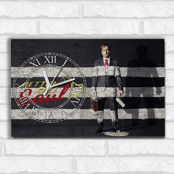 Характеристики Настенные бесшумные часы ОСБ со смещенным циферблатом сериал Лучше звоните Солу