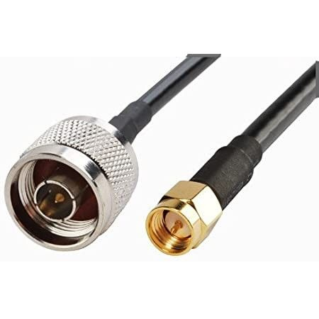 Кабель SMA N-male - SMA-male, RG-58 черный купить c доставкой на OZON по низкой цене (1468651415)