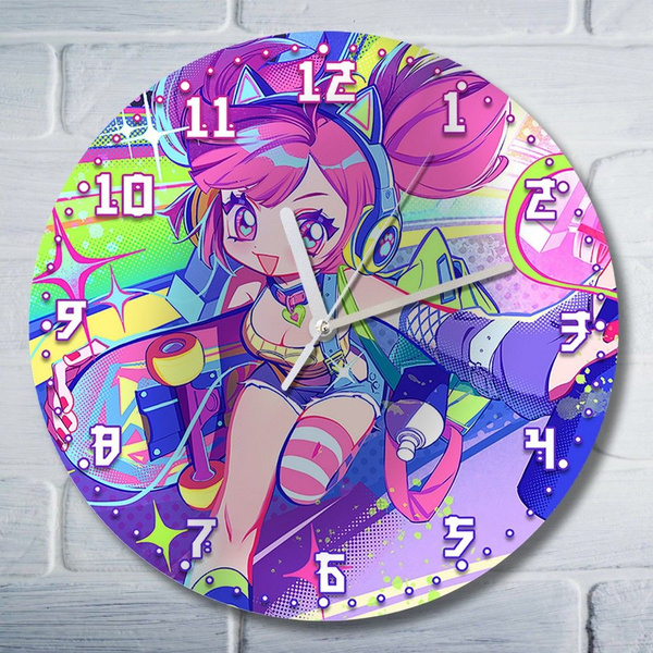 Настенные часы УФ "игры muse dash (рейму, мику, Rin, Marija, Yume, Ola ...