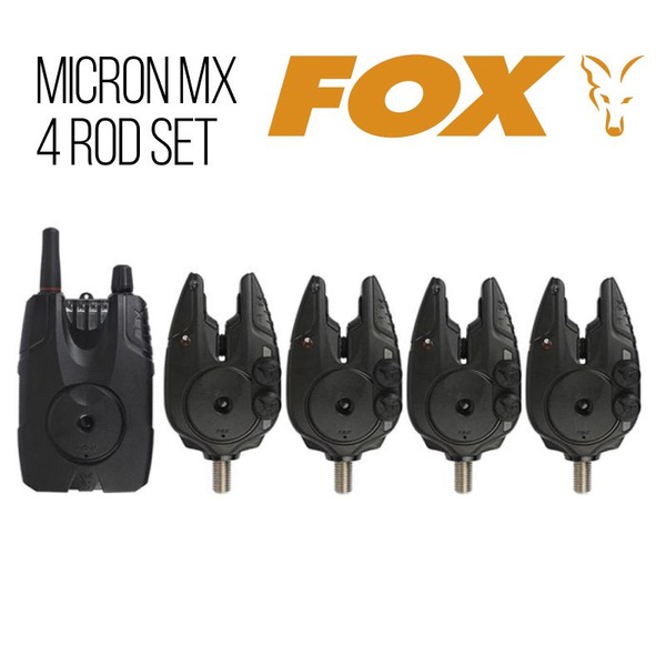 Набор сигнализаторов Fox Micron MX 4 Rod Set - купить по выгодной цене ...