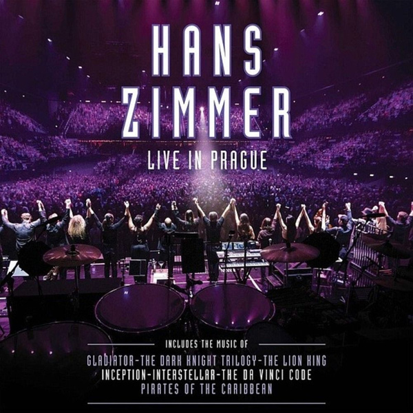 Виниловая пластинка Hans Zimmer - Live In Prague (4LP) зелёный винил ...