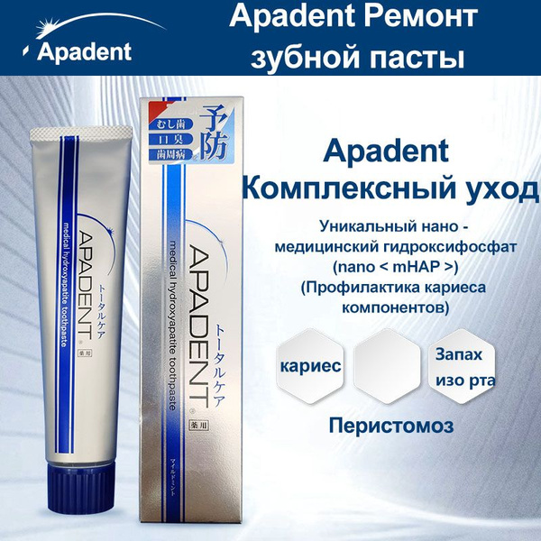 Зубная паста Apadent Total Care против кариеса и зубного налета ...