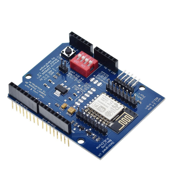 Esp8266 Esp 12e Uart Wifi Wireless Shield Плата разработки для модуля печатных плат Arduino Uno
