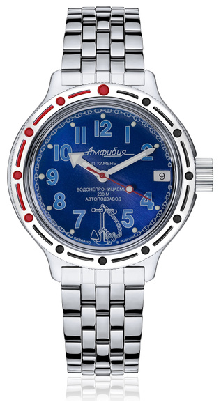 Часы наручные мужские механические с автоподзаводом Восток Амфибия ...