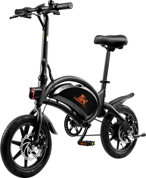 Электровелосипед Kugoo Kirin V1, колеса 14", детское сиденье в ...