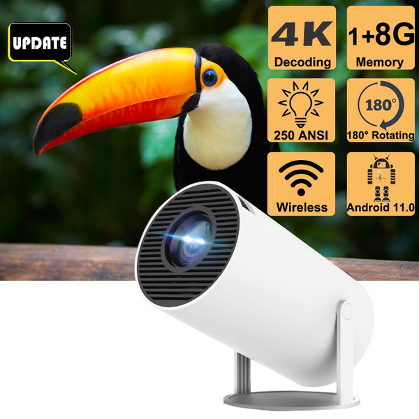 WEMI Проектор HY300pro, 1LCD, белый купить на OZON по низкой цене ...
