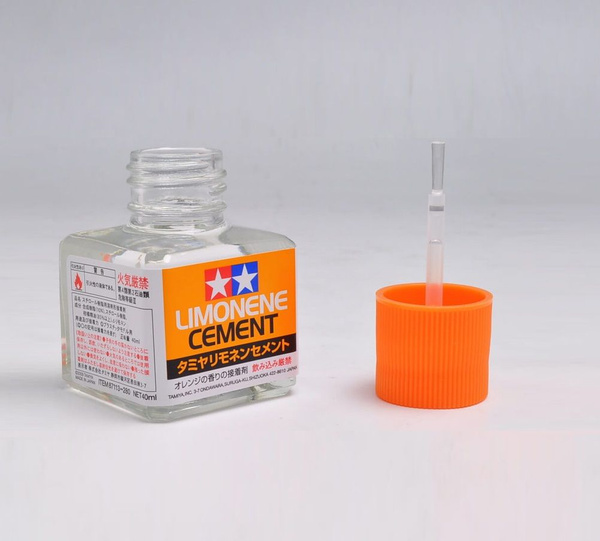 Клей Limonene Cement (87113) 40 мл. с кисточкой и запахом лимона ...