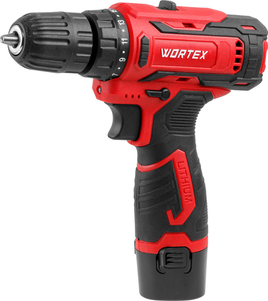 Дрель-шуруповерт WORTEX аккумуляторная BD - купить по низкой цене в интернет-магазине OZON ...