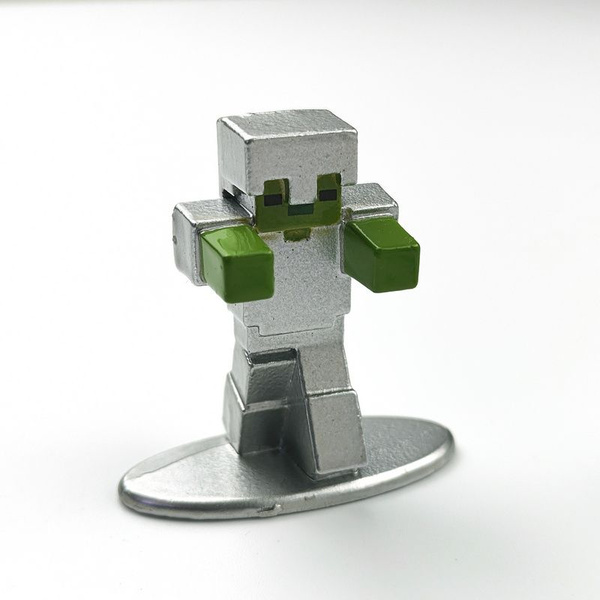 Фигурка JADA Minecraft Nano Metalfigs Zombie in Iron Armor 1.65in Die ...