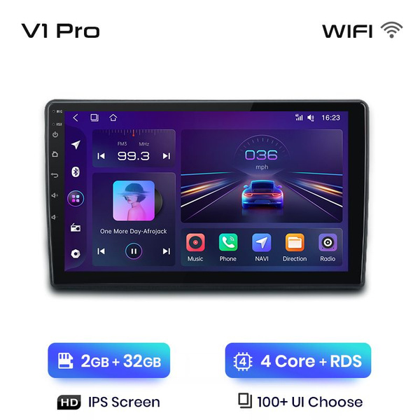 автомагнитола Аудио для авто Junsun для KIA CEED 2007, 2008, 2009 , 2 + 32 ГБ Wi-Fi DSP, звук ...