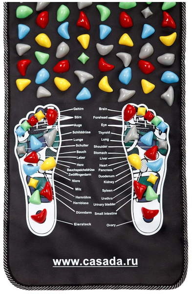 Массажный коврик "Дорожка с камнями" (ортопедический) купить по низкой ...