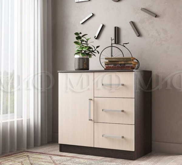 Комод Фабрика МИФ Бася, 80x43x81.6 см, 3 ящ. - купить по выгодной цене ...