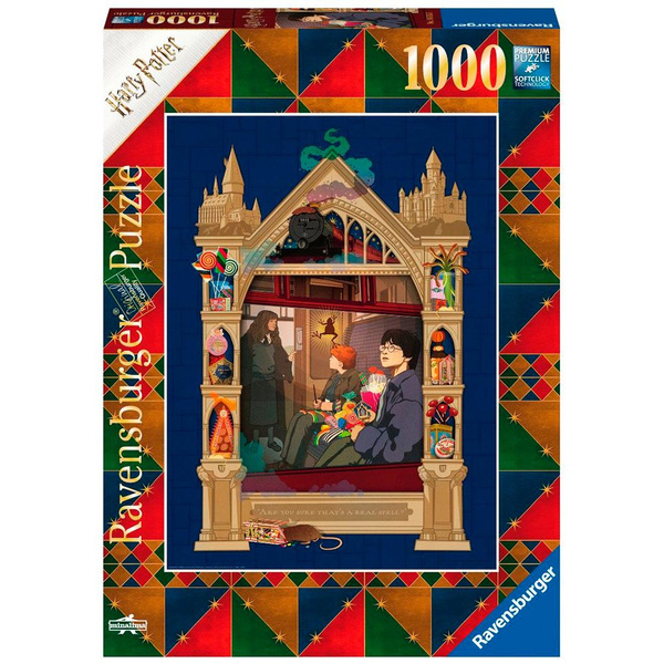 Ravensburger Premium Puzzle Гарри Поттер. По дороге в Хогвартс 1000 д ...