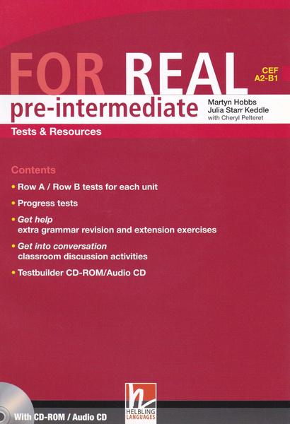 For Real Pre-intermediate Tests & Resources + Testbuilder CD/CD-ROM ...