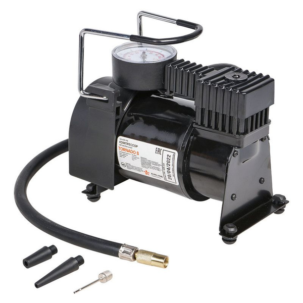 Компрессор TORNADO S (30 л/мин., 7 АТМ) (CA-030-19S) AIRLINE, шт CA-030-19S для шин по низкой ...