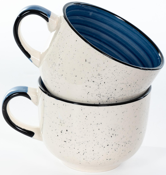 Набор кружек Lux Farfor, 500 мл - купить по доступным ценам в интернет-магазине OZON (1527331461)