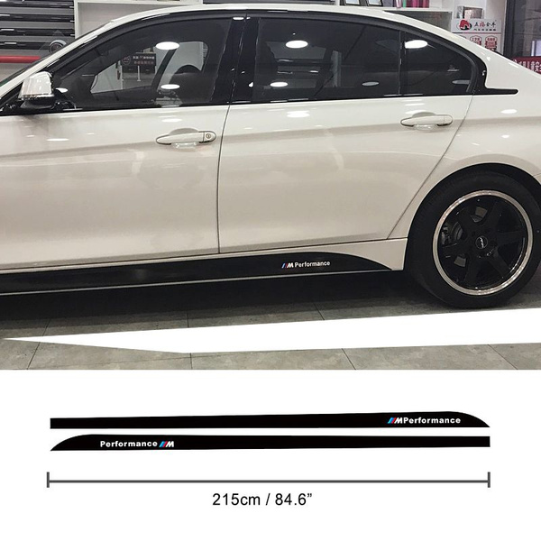 Наклейка на капот с боковой юбкой двери M Performance для BMW Series 1 ...