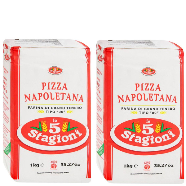 Мука Pizza Napoletana/Наполетана Le 5 Stagioni Италия, 2 кг купить на ...