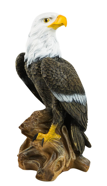 Фигура садовая Орел на бревне 61x30x30 см, На газон - купить по низкой ...