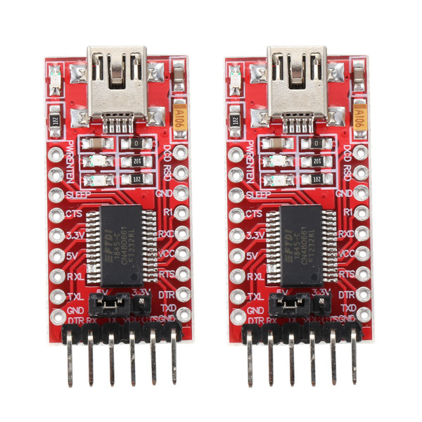 Характеристики Модуль адаптера FT232RL FTDI USB 3 3 В 5 В для TTL для ...