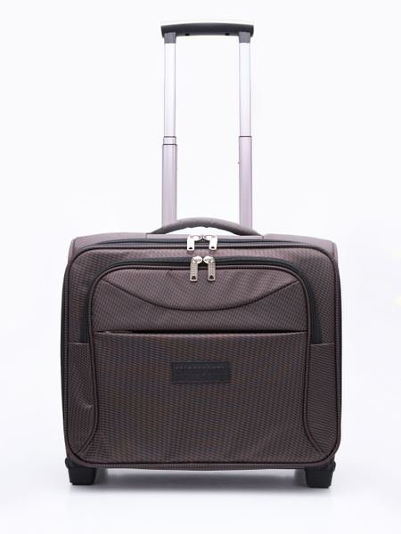 Чемодан на колесах маленький, кейс-пилот тканевый - купить с доставкой ...