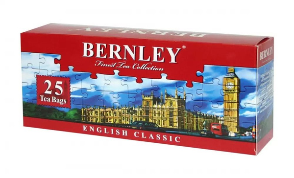 Чай Bernley English Classic 25 пакетиков - купить с доставкой по ...