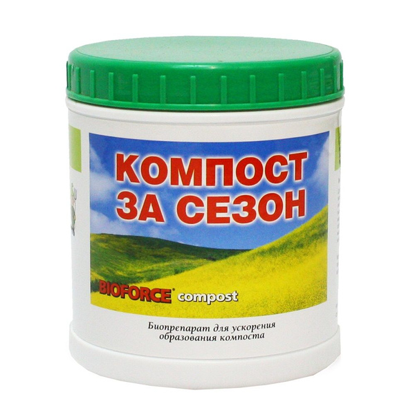 Ускоритель процесса образования компоста BioForce Compost 250 г, 1 шт ...