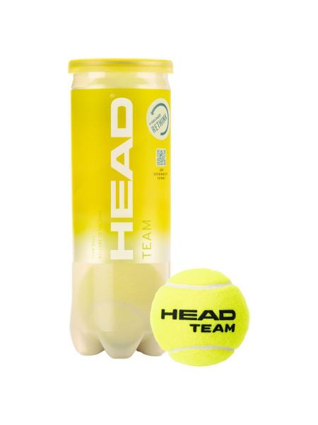 Теннисные мячи Head Team 3 Ball купить на OZON по низкой цене (1547314111)