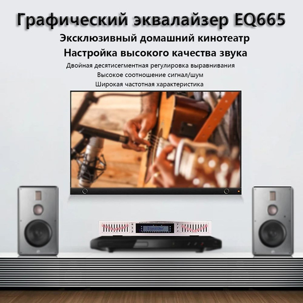 Графический эквалайзер KiLan EQ665 балансирует микшер для компании ...