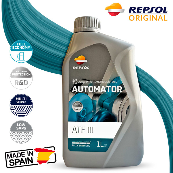 Repsol Масло трансмиссионное AUTOMATOR ATF III 1л купить c доставкой на ...