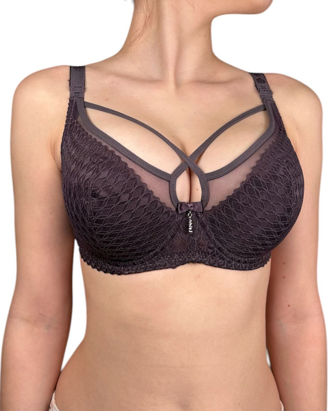 Бюстгальтер Женский VE.NU.S формованная чашка, размер 80D фиолетовый Вечерний/праздничный Китай ...