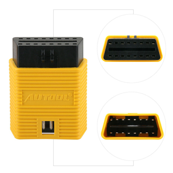 Характеристики Autool OBD2 connect переходник подробное описание товара ...