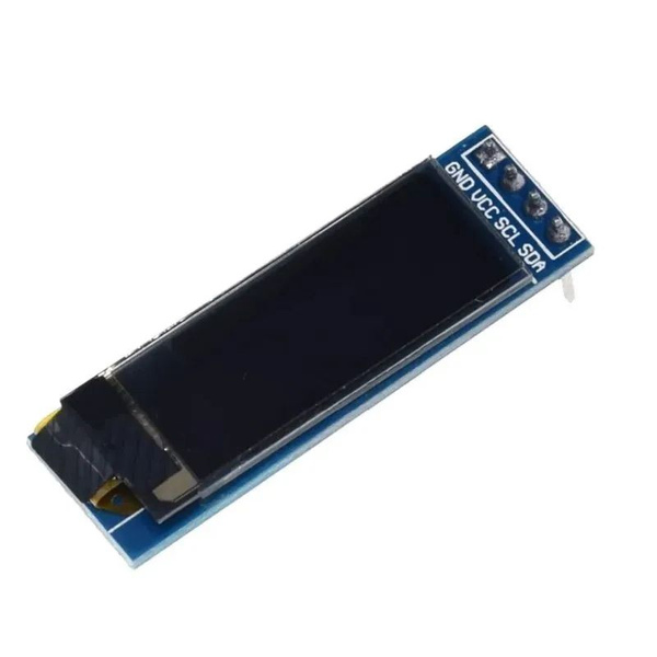 IIC OLED Дисплей SSD1306 Синий 128x32 0.91 (3 штуки) - купить с ...