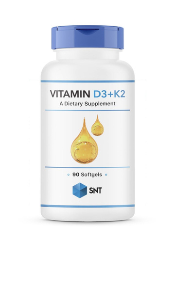 Витамин Д3 и K2 SNT Vitamin D3 + K2 2000 IU/45 mcg 90 капсул купить на ...