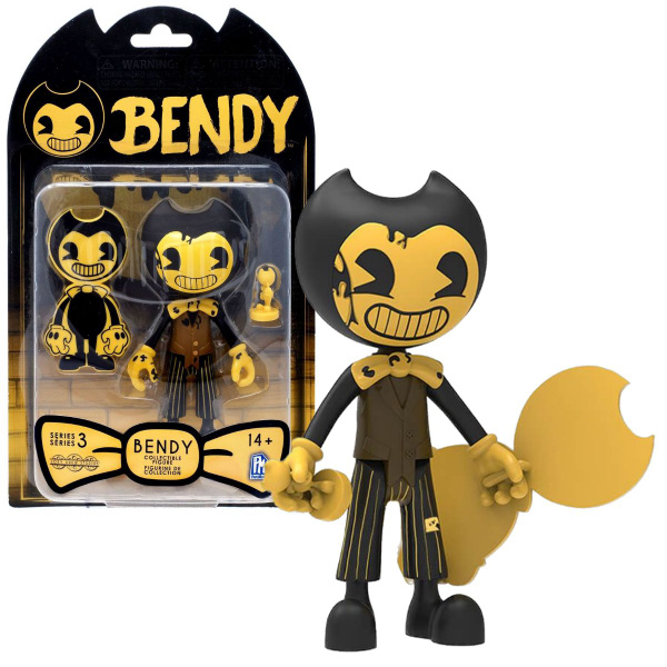 Фигурка подвижная Бенди и чернильная машина, высота 13 см Bendy and The ...