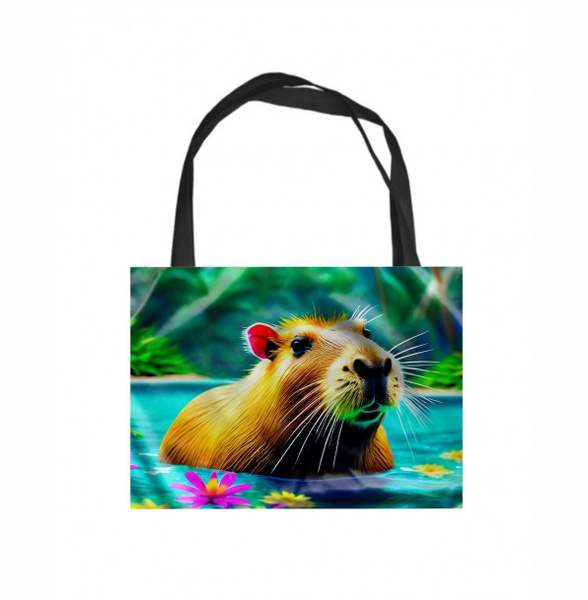 Вопросы и ответы о Сумка-шоппер MIGOM "Capybara v2, Капибара" - v0010 – OZON (1563696152)