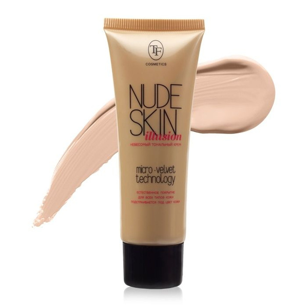 Тональный крем TF Cosmetics "Nude Skin", тон 106, Розово-бежевый ...