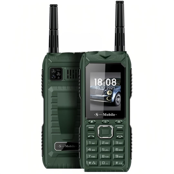 Мобильный телефон S-mobile s555, зеленый - купить по выгодной цене в интернет-магазине OZON ...