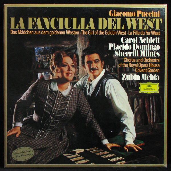 LP Zubin Mehta - Puccini: La Fanciulla Del West (3LP Box, + booklet) (винил) (341340) - купить с ...