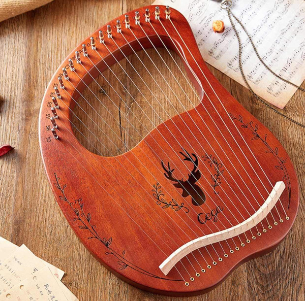 Арфа 19 струн струнный инструмент - купить с доставкой по выгодным ценам в интернет-магазине ...